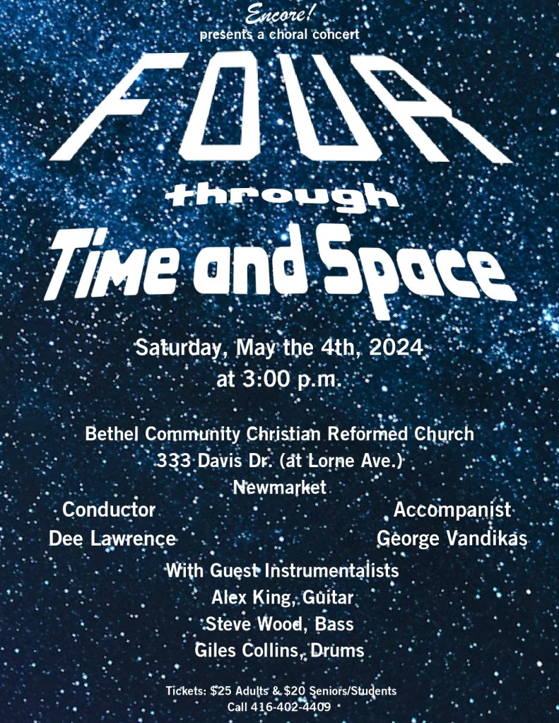 Announcements – Encore! Choir